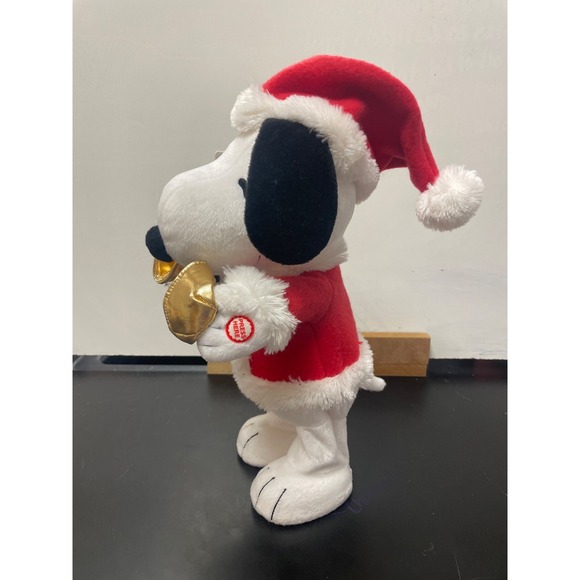 Hallmark | Toys | Snoopy Hallmark Bell Ringer Animatronic Plush Xmas ...